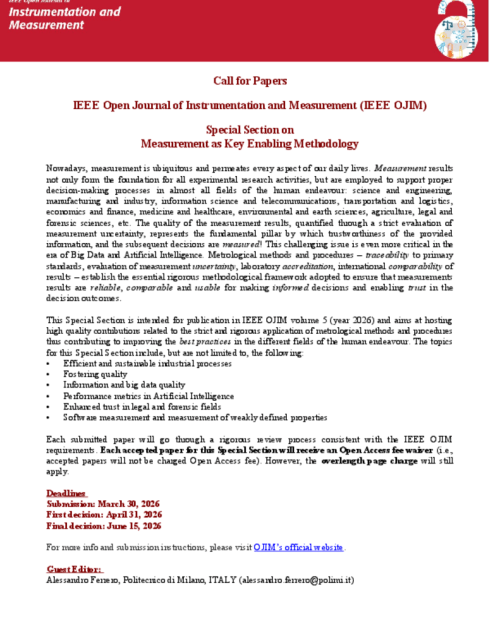 IEEE Instrumentation & Measurement Society | IEEE IMS